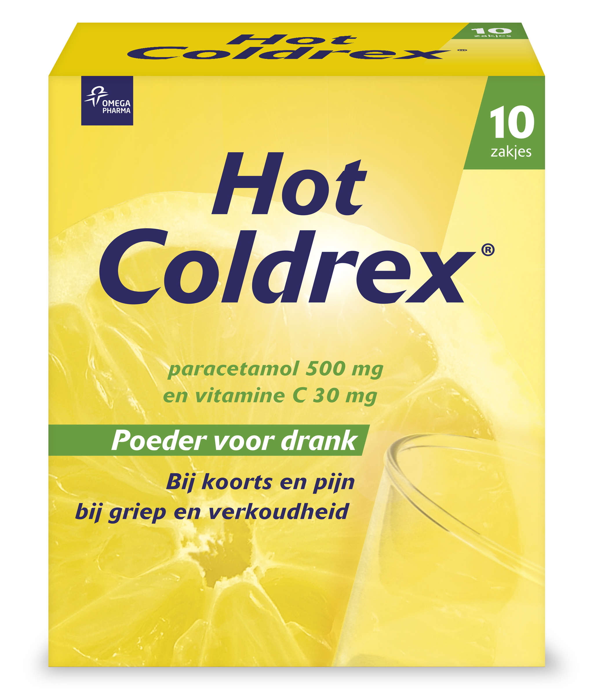 Hot Coldrex | ondersteunt bij het verlichten van griep en verkoudheid