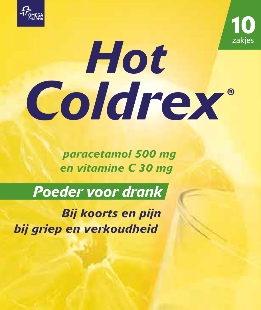 Hot Coldrex | ondersteunt bij het verlichten van griep en verkoudheid